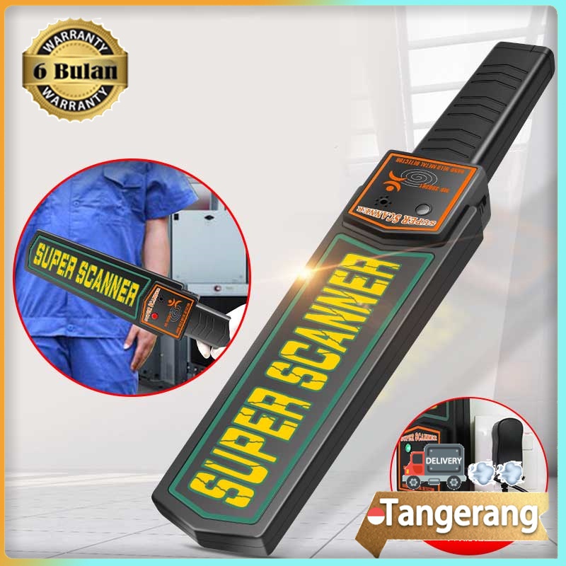 Jual Super Scanner Handheld Metal Detector Detektor Alat Pendeteksi ...