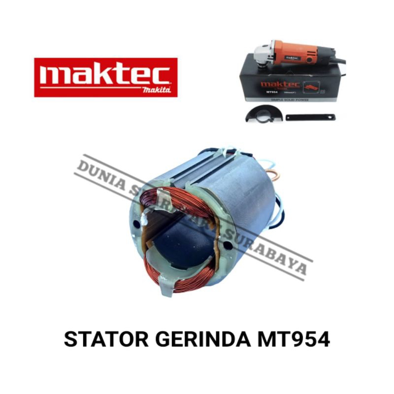 Jual Sparepart Stator Mesin Gerinda Maktec MT954 / Spool Field Assy ...