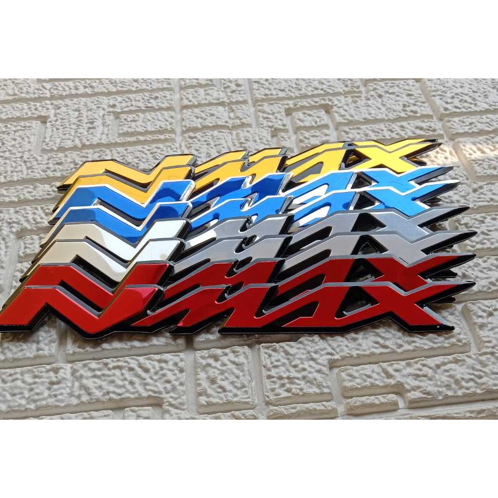 Jual Logo Nmax | Emblem Logo Nmax | Emblem Logo 3D Yamaha Nmax bukan ...