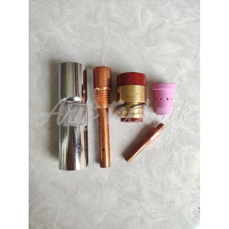 Jual Nozzle co2 / Nozzle Mig Welding 500a set Type OTC dan PANASONIC | Shopee Indonesia