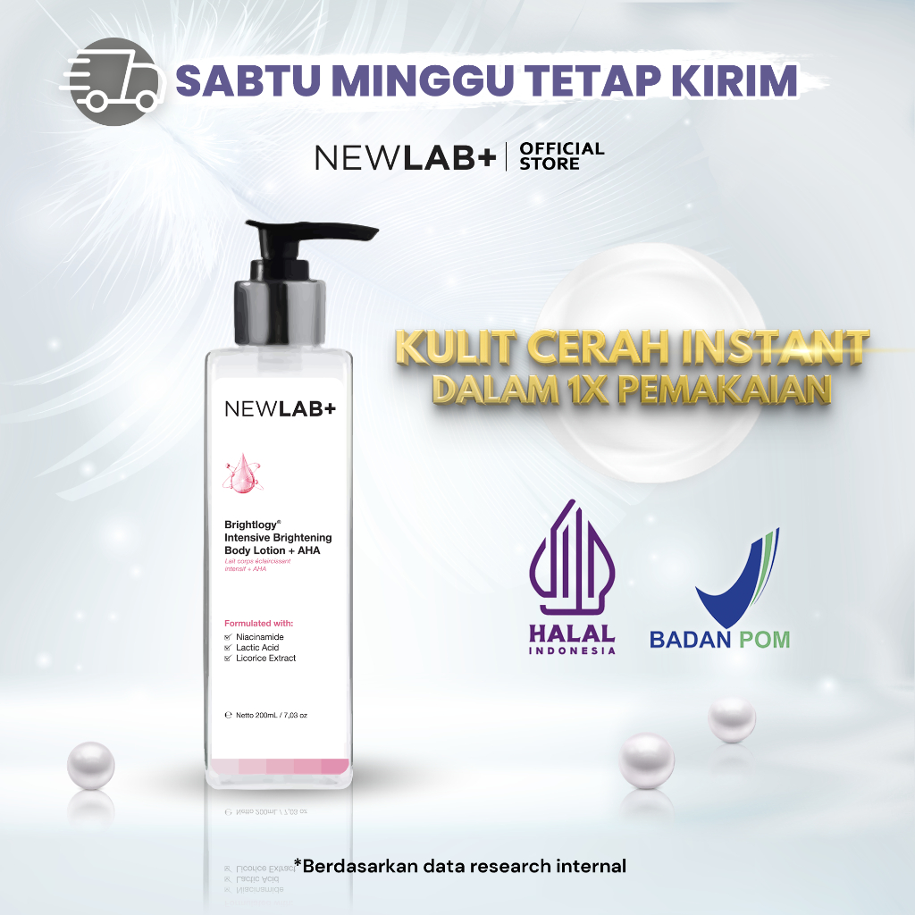 Jual Newlab Hand Body Lotion Serum AHA Sun Screen Black Opium Original BPOM | Shopee Indonesia