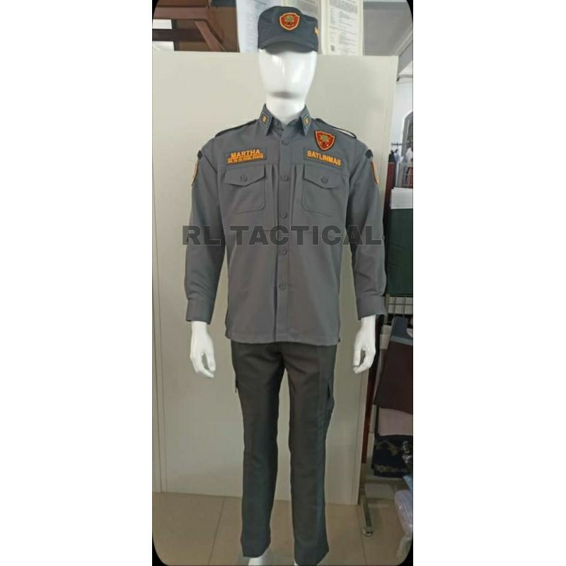 Jual Seragam Linmas Terbaru Model Tactical | Shopee Indonesia