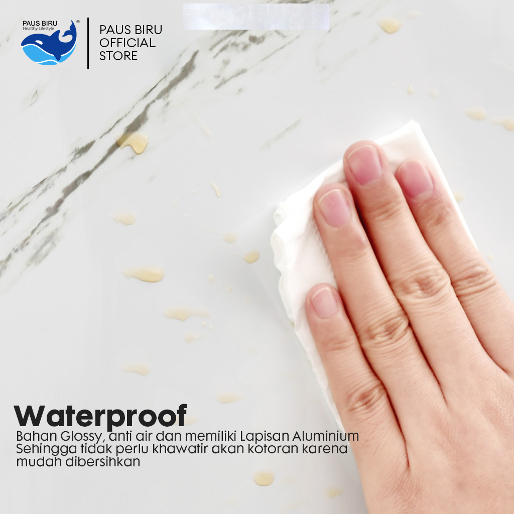 Jual Paus Biru - Wallpaper dinding Vinyl Marble Motif Kayu 30 x 60 cm 0 ...