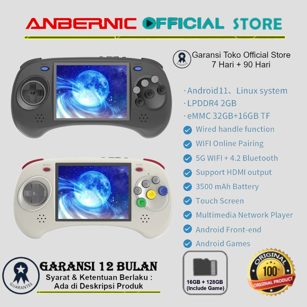 Jual ANBERNIC RG ARC-D Portable Handheld Retro Video Game Console ...