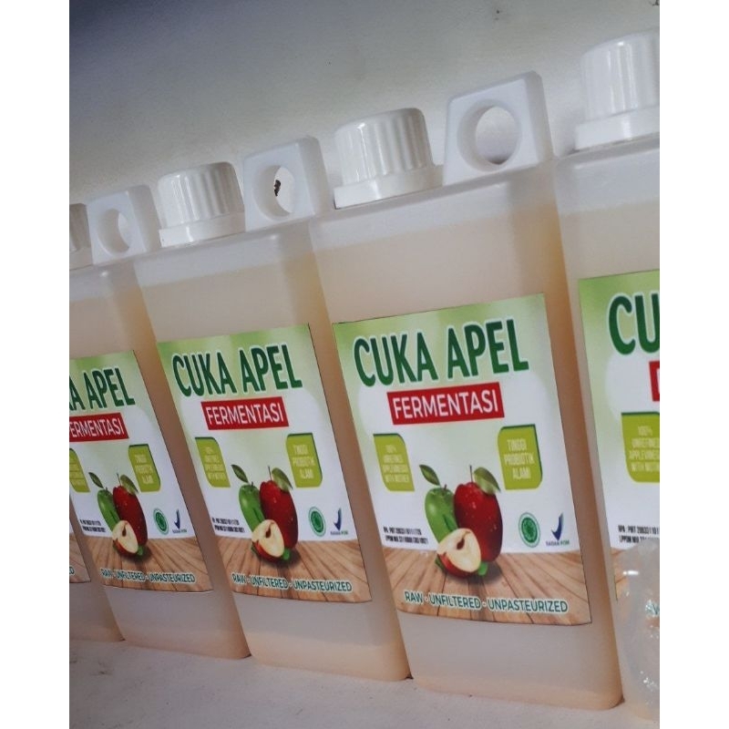 Jual Cuka Apel 1 liter /1000ml | Shopee Indonesia