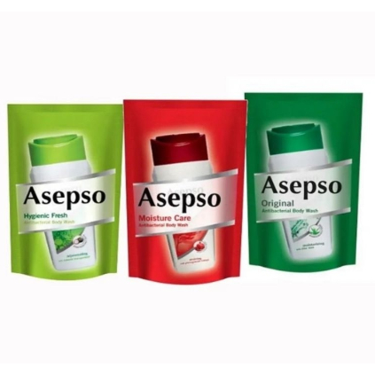 Jual Asepso Sabun Cair Body Wash REFILL 450 ml/BOTOL 250ML | Shopee Indonesia