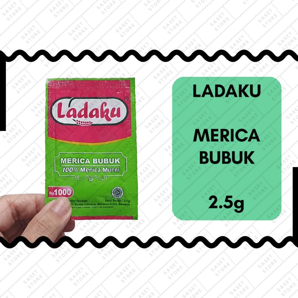 Jual Ladaku Merica Bubuk 2.5g Sachet Bumbu Dapur Masak | Shopee Indonesia
