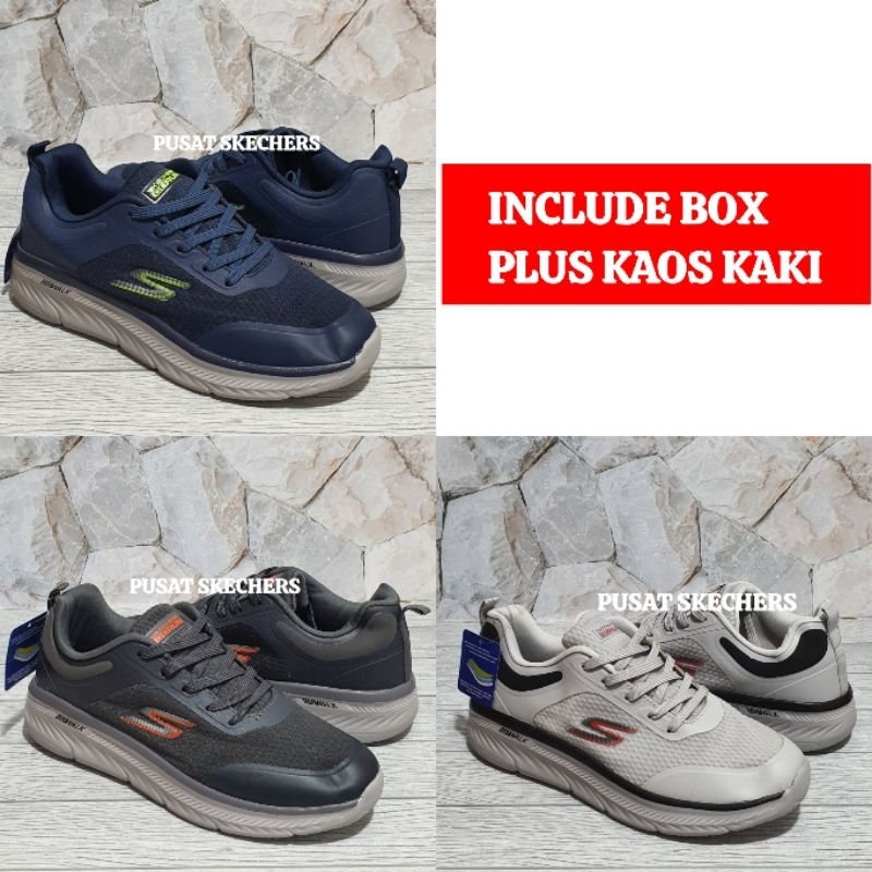 Jual SEPATU PRIA SKECHERS GORUN GLIDE / SEPATU SKECHERS GORUN RIDE MADE ...