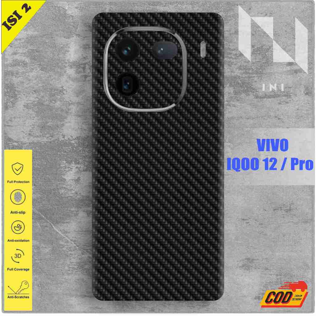 Jual -Isi 2- Vivo IQOO 12 / Pro Garskin/Stiker/Case Premium Bebas ...