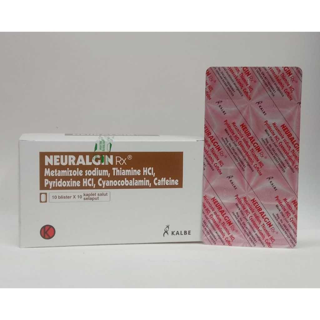 Jual NEURALGIN RX 500MG 1 STRIP 10 TABLET | Shopee Indonesia