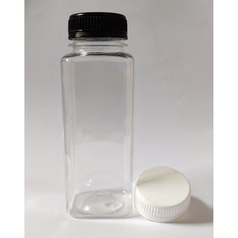 Jual Botol Kale Kotak 250ml Tebal || Botol Kopi & Jus 250ml || Botol ...