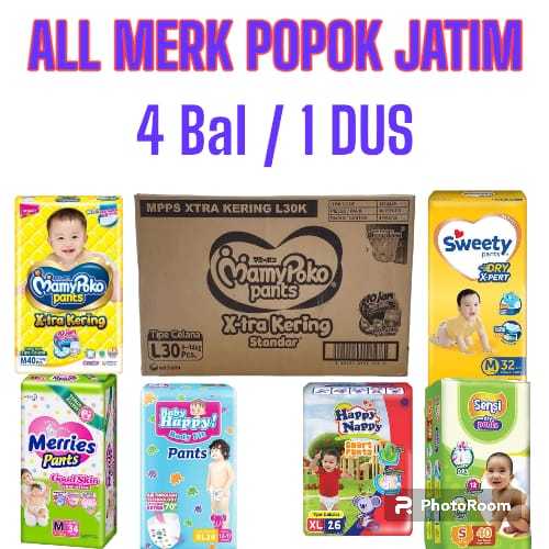 Jual Live xtra POPOK BAYI ALL MERK ISI 4 BAL/1 DUS | Shopee Indonesia