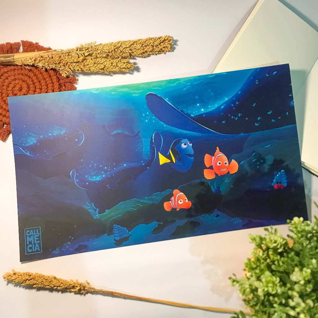 Jual Stingray Migration - Large Art Print | Wall Decor Disney Pixar ...