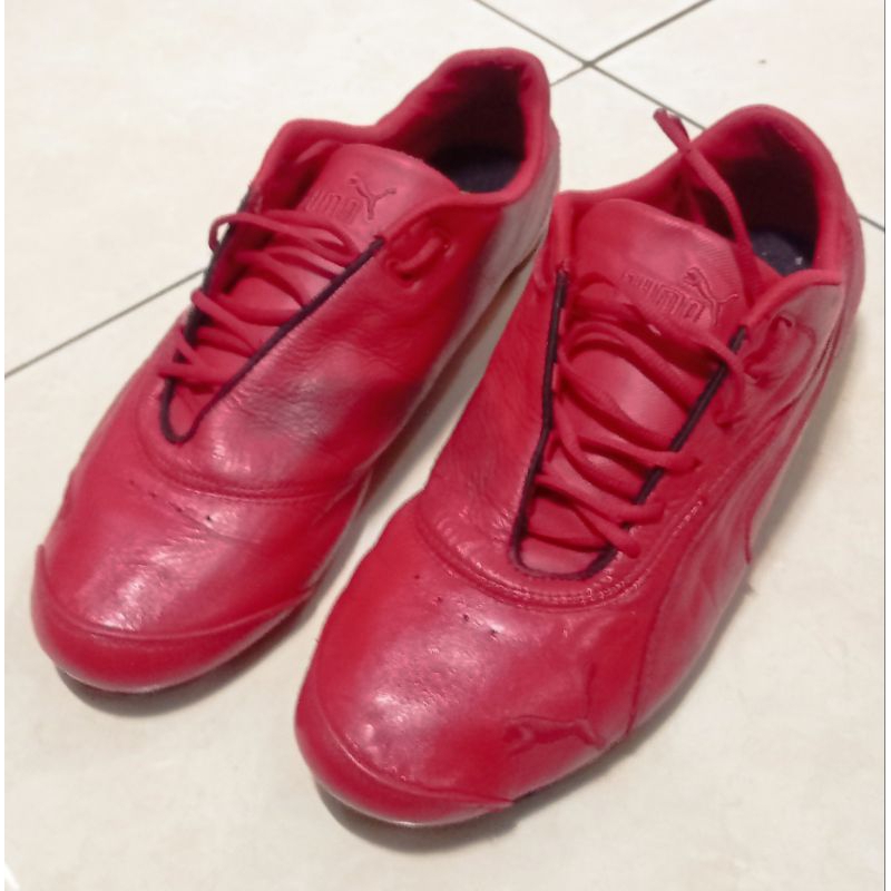Jual Sepatu second Puma Ferrari kulit untuk Nongkrong di lapangan ...