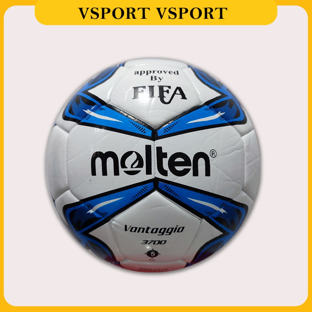 Jual VSPORT BOLA SEPAK MOLTEN VANTAGGIO SIZE 5 (FREE POMPA, JARING & PENTIL) | Shopee Indonesia