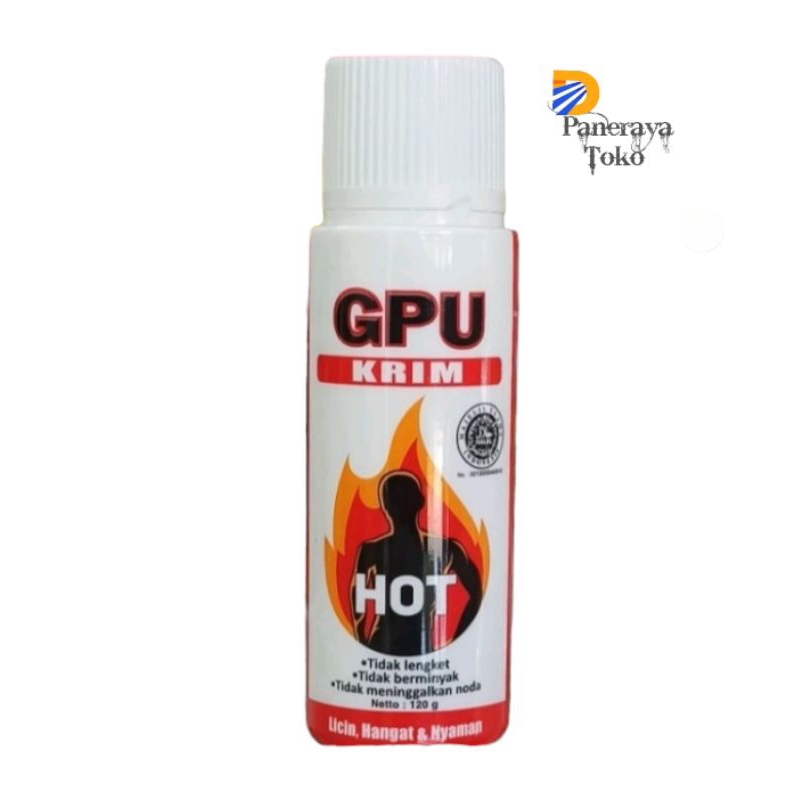 Jual GPU KRIM HOT 120 GR BOTOL | Shopee Indonesia