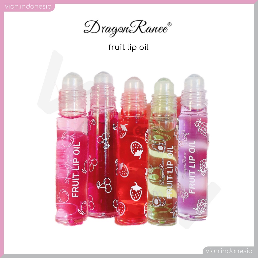 Jual DRAGON RANEE Fruit Lip Oil Fruit Lip Oil Varian Buah Pelembab ...