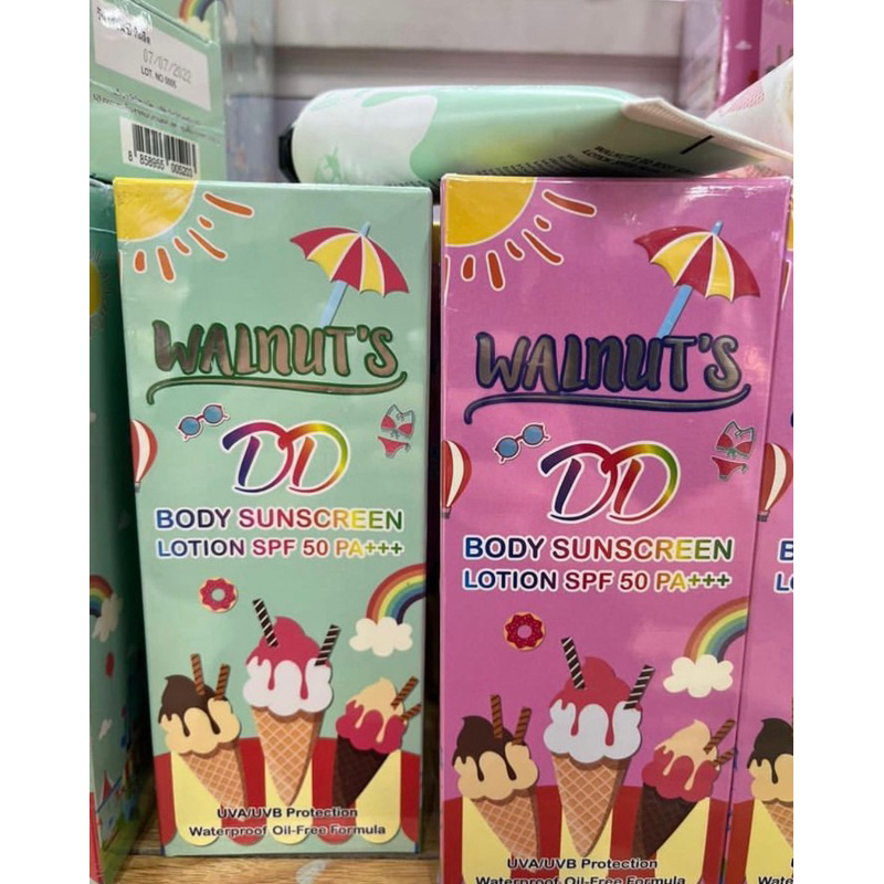 Jual DD Walnuts Body Sunscreen Original | Shopee Indonesia