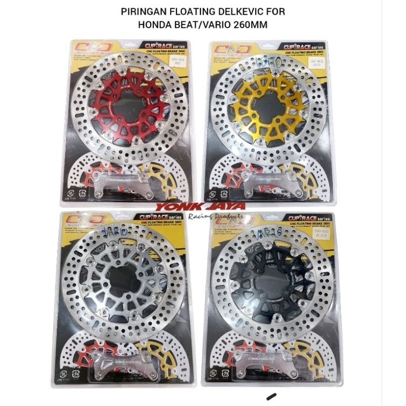 Jual Piringan Floating Delkevic Honda Beat Vario 260mm | Shopee Indonesia