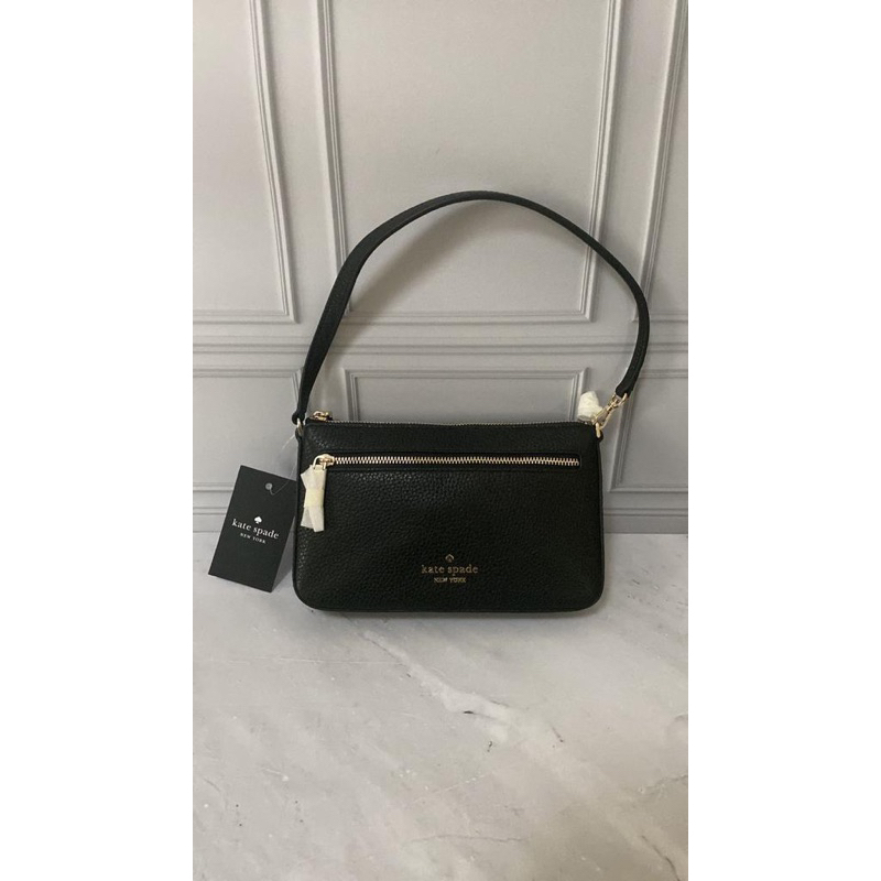 Jual Kate Spade leila convertible wrislet shoulder bag | Shopee Indonesia