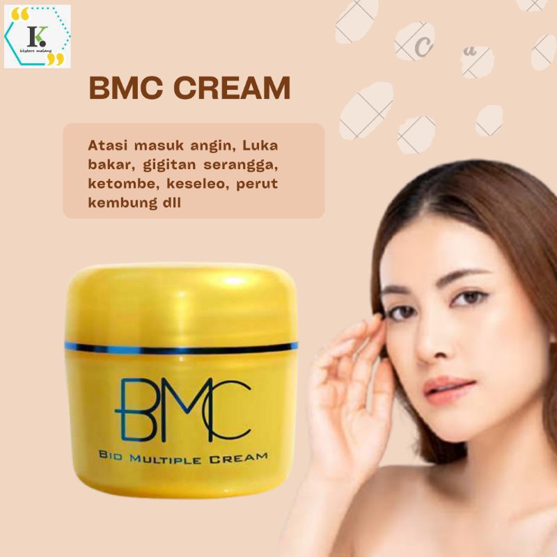 Jual BMC krim Bio multiple cream 60 gr mengatasi Luka bakar masuk angin ...