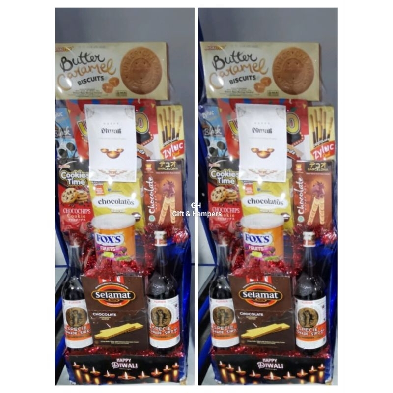 Jual Parcel TeaSet Happy Dewali Deepavali /Selamat Hari Raya Hampers ...