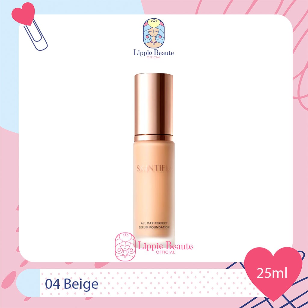Jual SKINTIFIC - All Day Perfect Serum Foundation Full Coverage 25ml ...