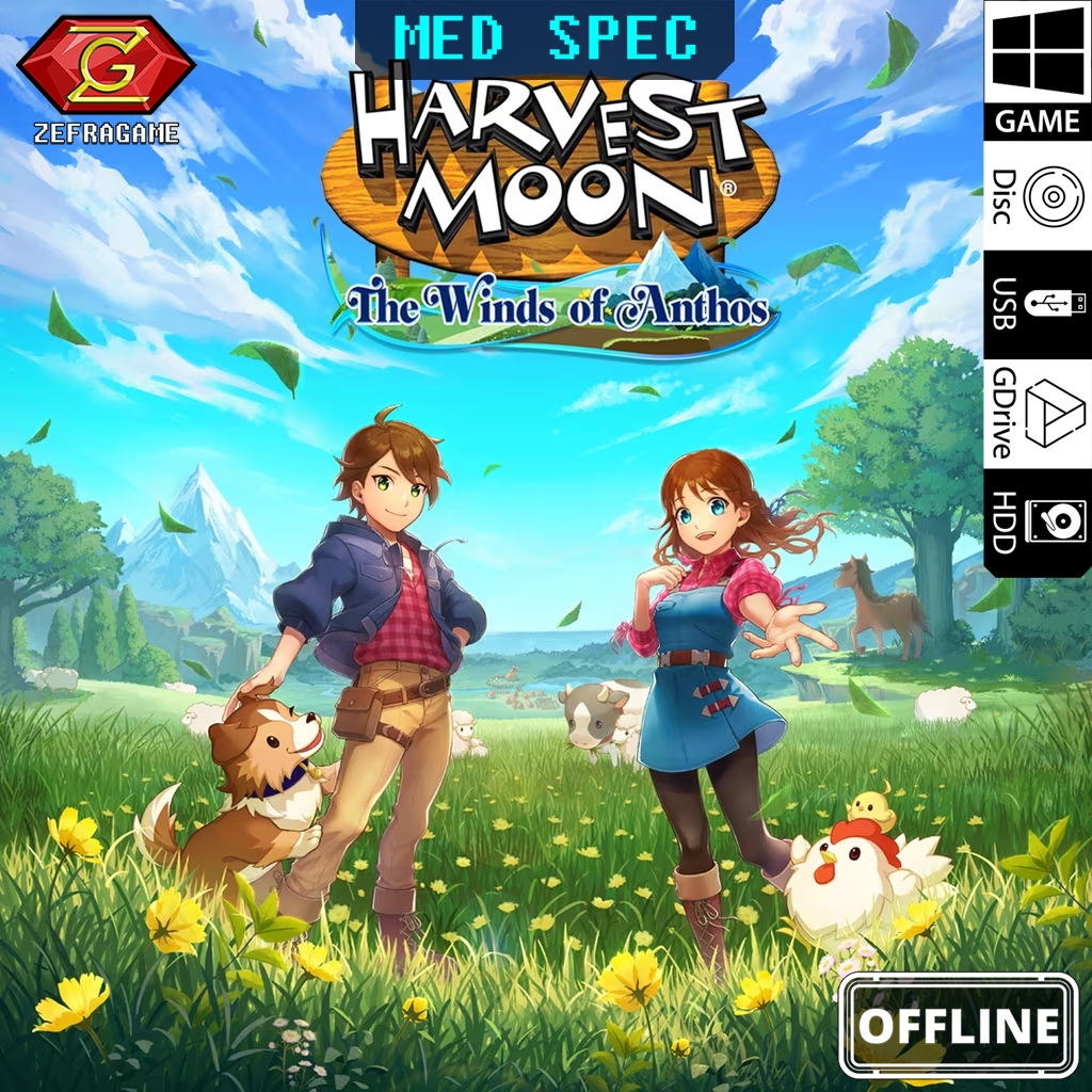 Jual HARVEST MOON The Winds of Anthos PC Full Version | Shopee Indonesia
