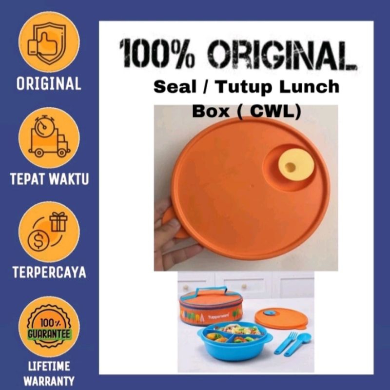 Jual Tutup Cup/Seal Lunch Box Crystalwave CWL Tupperware / Carry All Bowl / Cater Bowl Tuperware ...