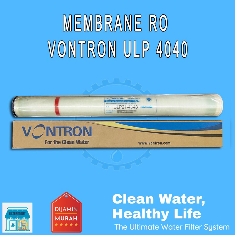 Jual MEMBRANE VONTRON ULP21-4040/ MEMBRANE RO VONTRON 2000 GPD ULP ECO ...