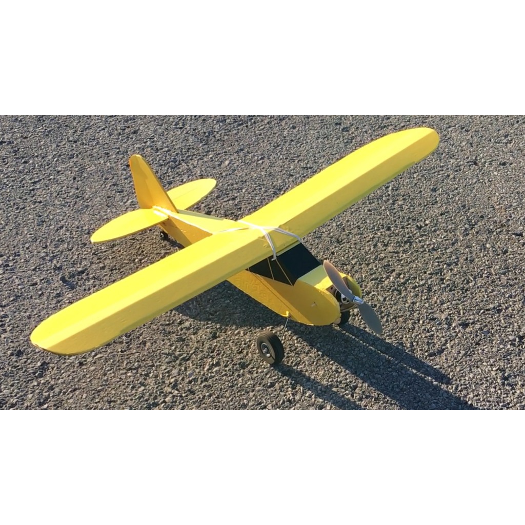 Jual FT Simple Cub kit, RCtrainer kit Rc pesawat Aeromodelling remote ...