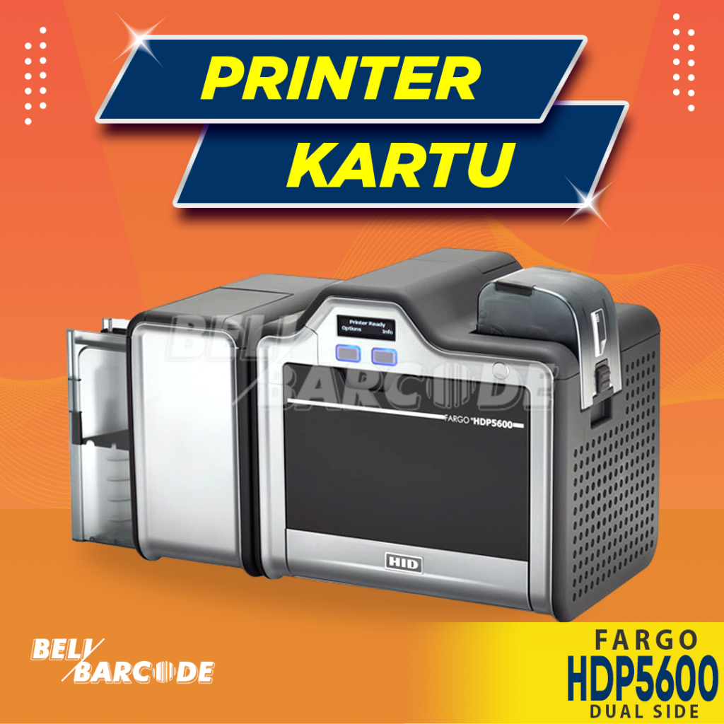Jual Fargo HDP5600 Printer Cetak Kartu Mesin ID Card Dual Side Dua Sisi ...