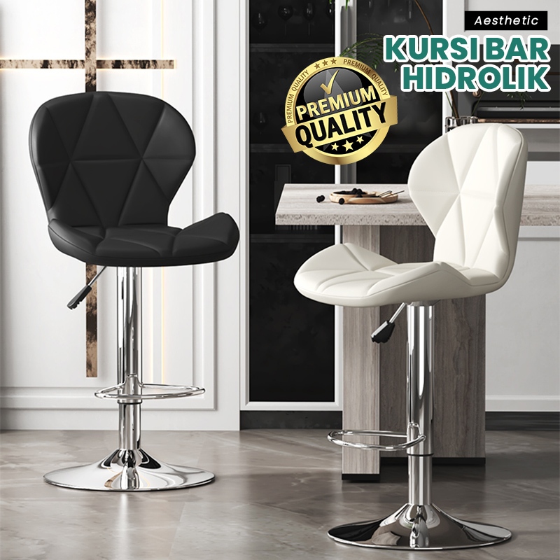 Jual Kursi Bar Minimalis Kursi Milenial Kursi Cafe Senderan Tinggi ...