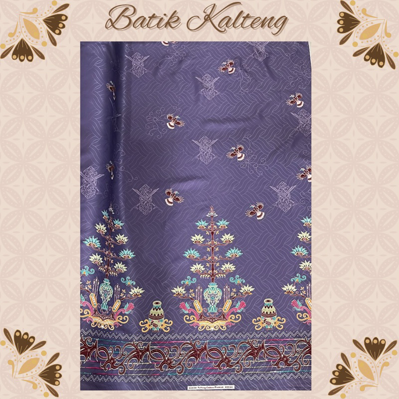 Jual Kain Batik khas Kalteng Bahan Emboss Premium (harga per setengah meter) | Shopee Indonesia