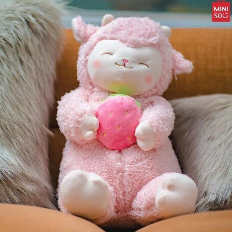 Jual LAZY SHEEP MINISO / BONEKA DOMBA MINISO | Shopee Indonesia