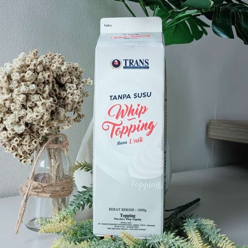 Jual TRANS WHIPPING CREAM NON DAIRY SILVER 1L,WHIPPING CAIR COCOK U ...
