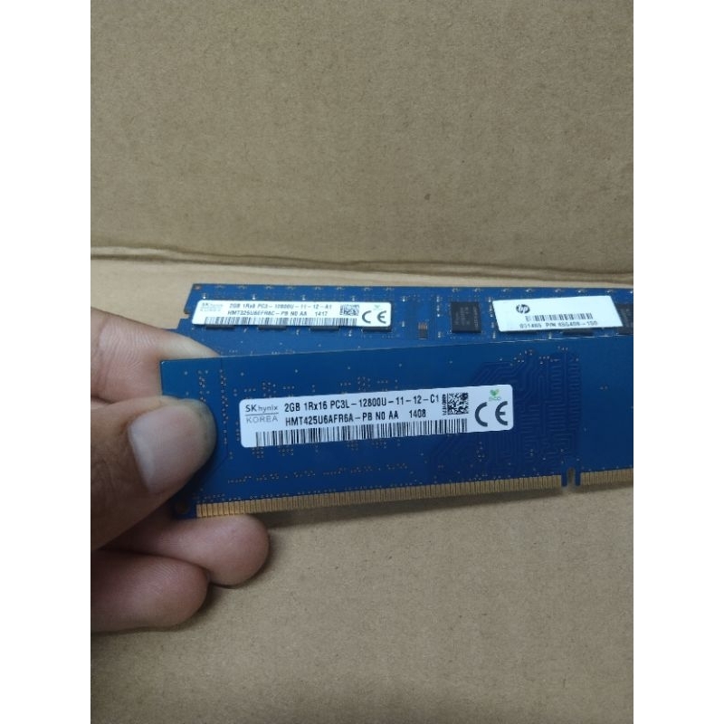 Jual RAM PC 2GB DDR3 12800U MERK SKhynix KOREA | Shopee Indonesia