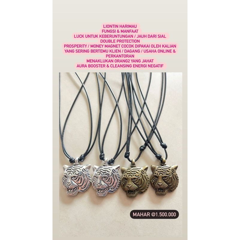 Jual liontin harimau | Shopee Indonesia