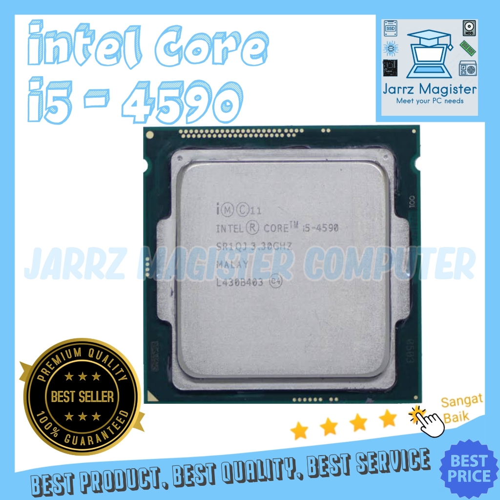 Jual Processor Intel core i5 4590 soket 1150 | Processor i5 Gen 4 LGA 1150 | Shopee Indonesia