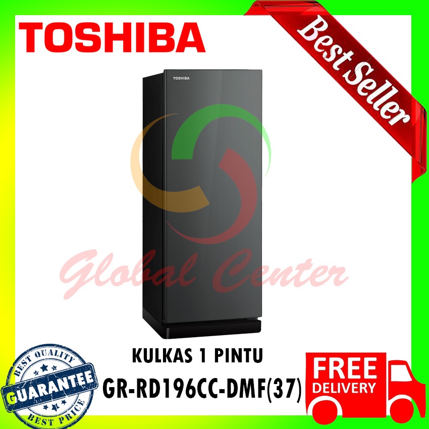 Jual TOSHIBA KULKAS 1 PINTU GR-RD196CC-DMF(37) - GARANSI RESMI | Shopee Indonesia