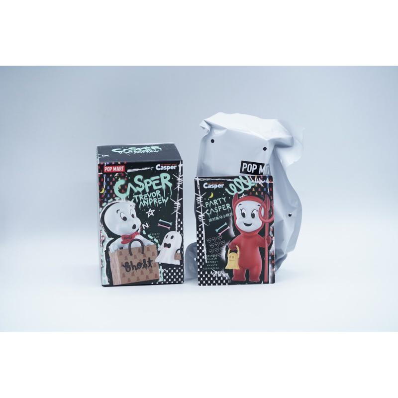 Jual POP MART CASPER x Trevor Andrew Party Casper Blind Box Open ...