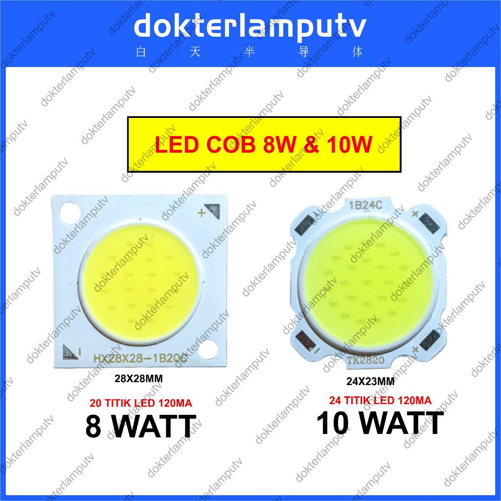 Jual LED DC COB 8W DAN 10W PILIH SAAT CHECKOUT UNTUK SERVIS LAMPU DAN PROJEK DIY LAINYA | Shopee ...