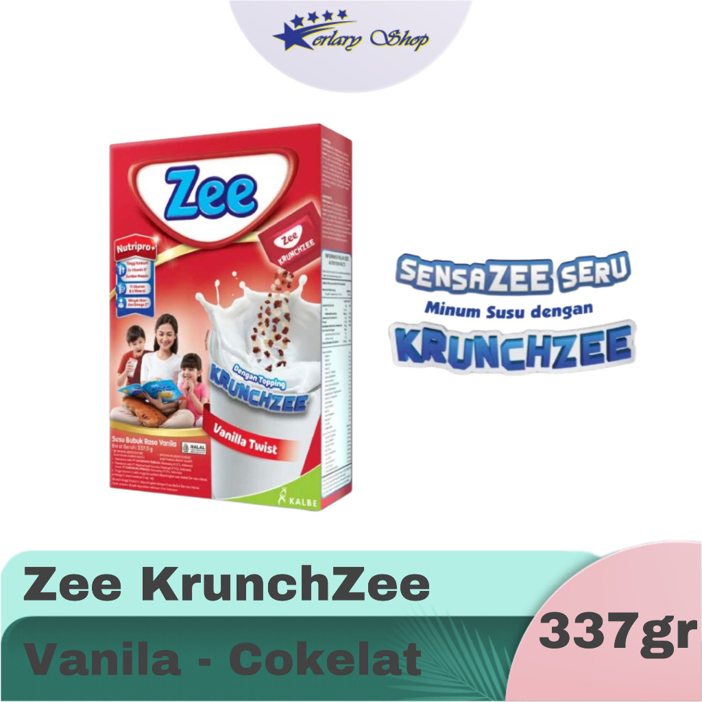 Jual ZEE KrunchZee 337GR - Zee Platinum 320gr Rasa Coklat, vanila ...