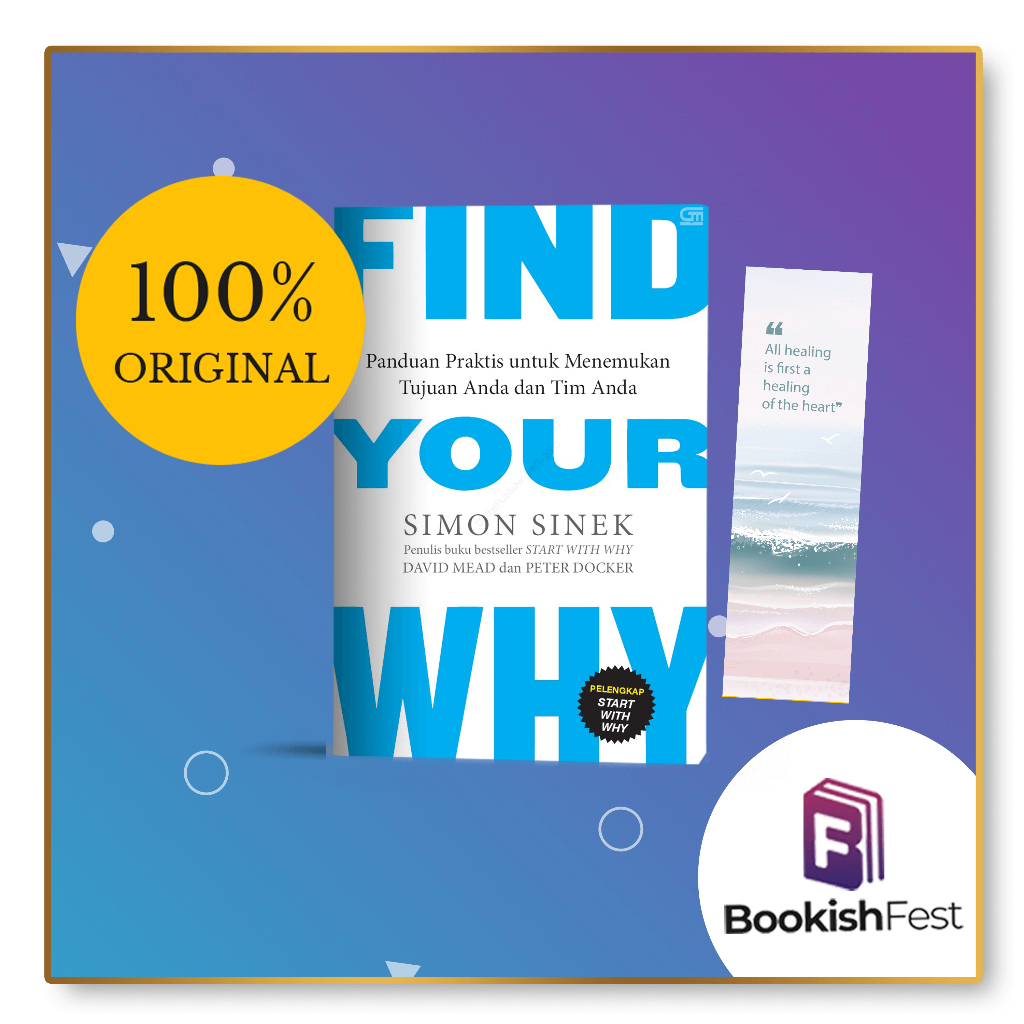Jual Find Your Why by Simon Sinek | Shopee Indonesia