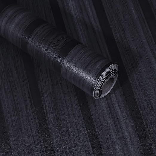 Jual Wallpaper Stiker Dinding Kayu Papan Penel Coklat Kuning New Salur