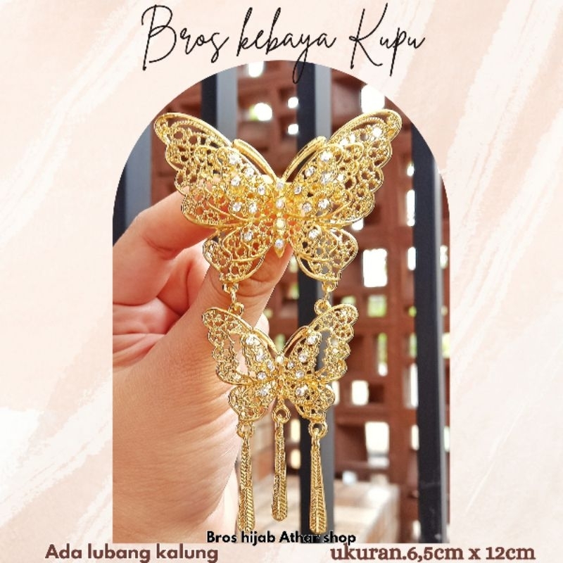 Jual Bros Kebaya Gold Emas Perak Kutubaru 3 Susun Bross Kutu Baru ...