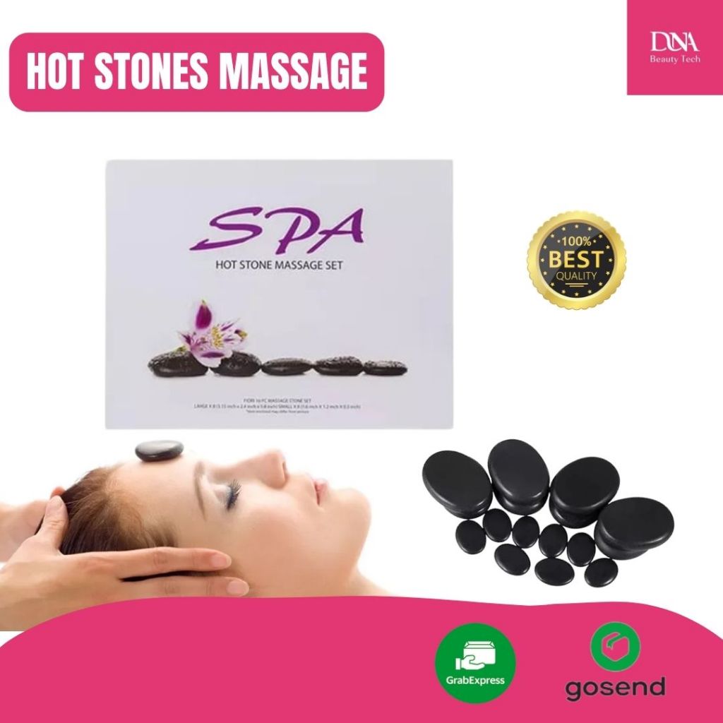 Jual DnA - Hot Stone Massage - Batu Pijat Spa Therapy - Pijat Batu ...