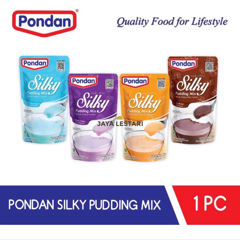 Jual Pondan Silky Pudding Mix Pouch (100g) (4 Varian Rasa) | Shopee ...