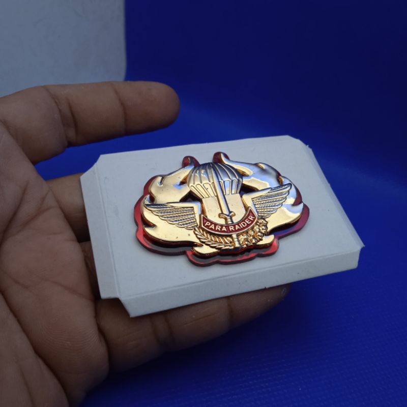 Jual brevet wing para raider dasar akrilik mika | Shopee Indonesia