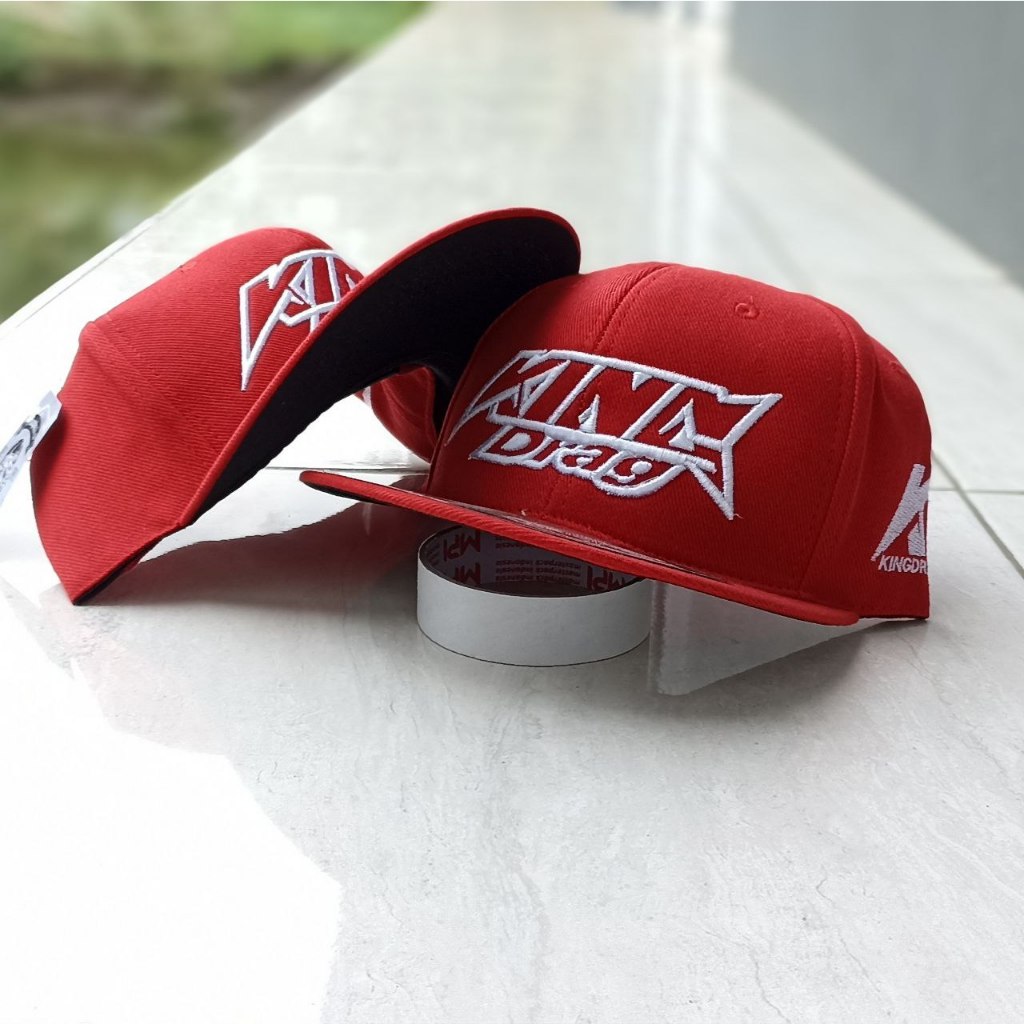 Jual Topi KING DRAG Merah/ 255/ Topi Snapback/ Topi Snapback/ Topi ...